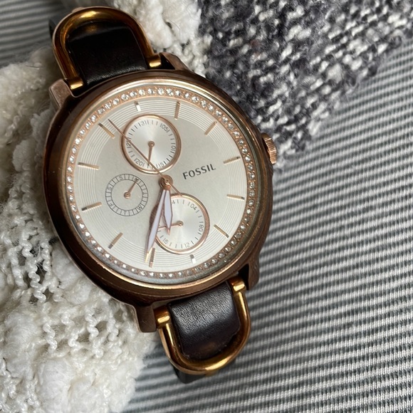 Fossil | Accessories | Rose Gold Fossil Watch | Poshmark